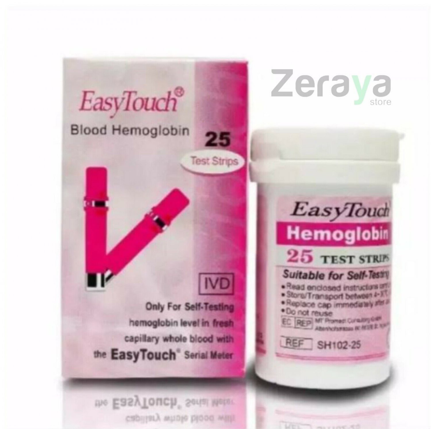 Easytouch Blood Hemoglobin Test Strips for Monitor Control Meter Easy touch