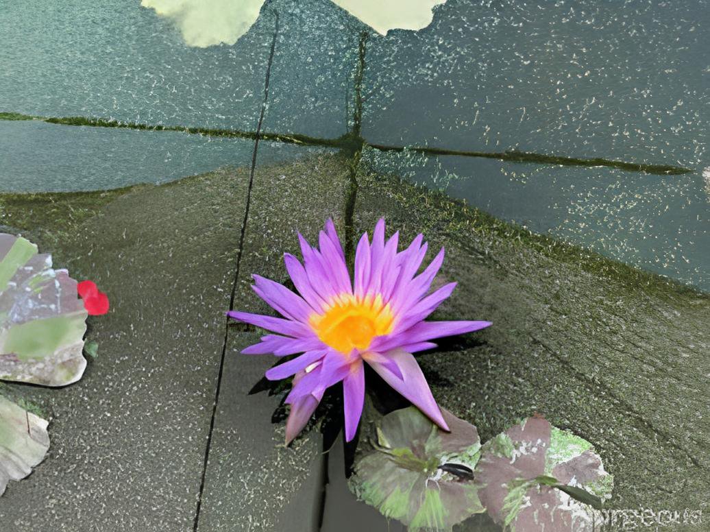 2 Seeds New Light Purple Water Nymph Flower Fresh Seeds