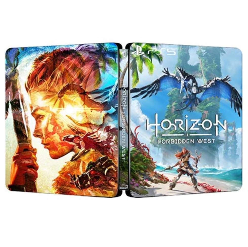 New Limited Edition Horizon Forbidden West Aloy PS5 Steelbook Case ...
