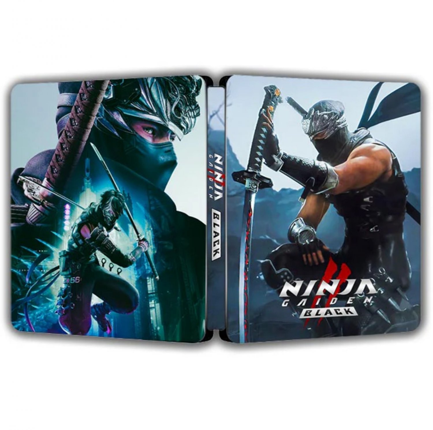 New Limited Edition NINJA GAIDEN 2 Black CA Steelbook Case Custom Made