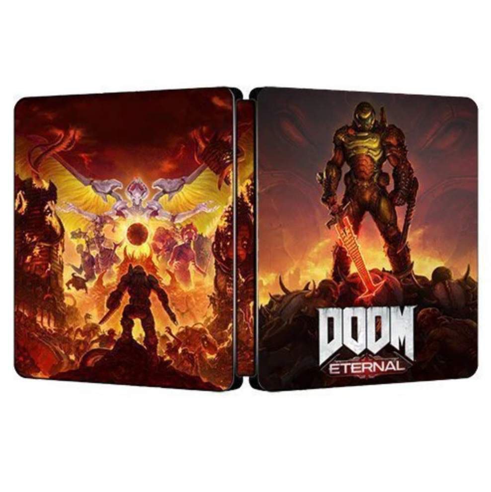 New Rare Limited Edition Doom Eternal G2 Steelbook Case Custom Made PC ...