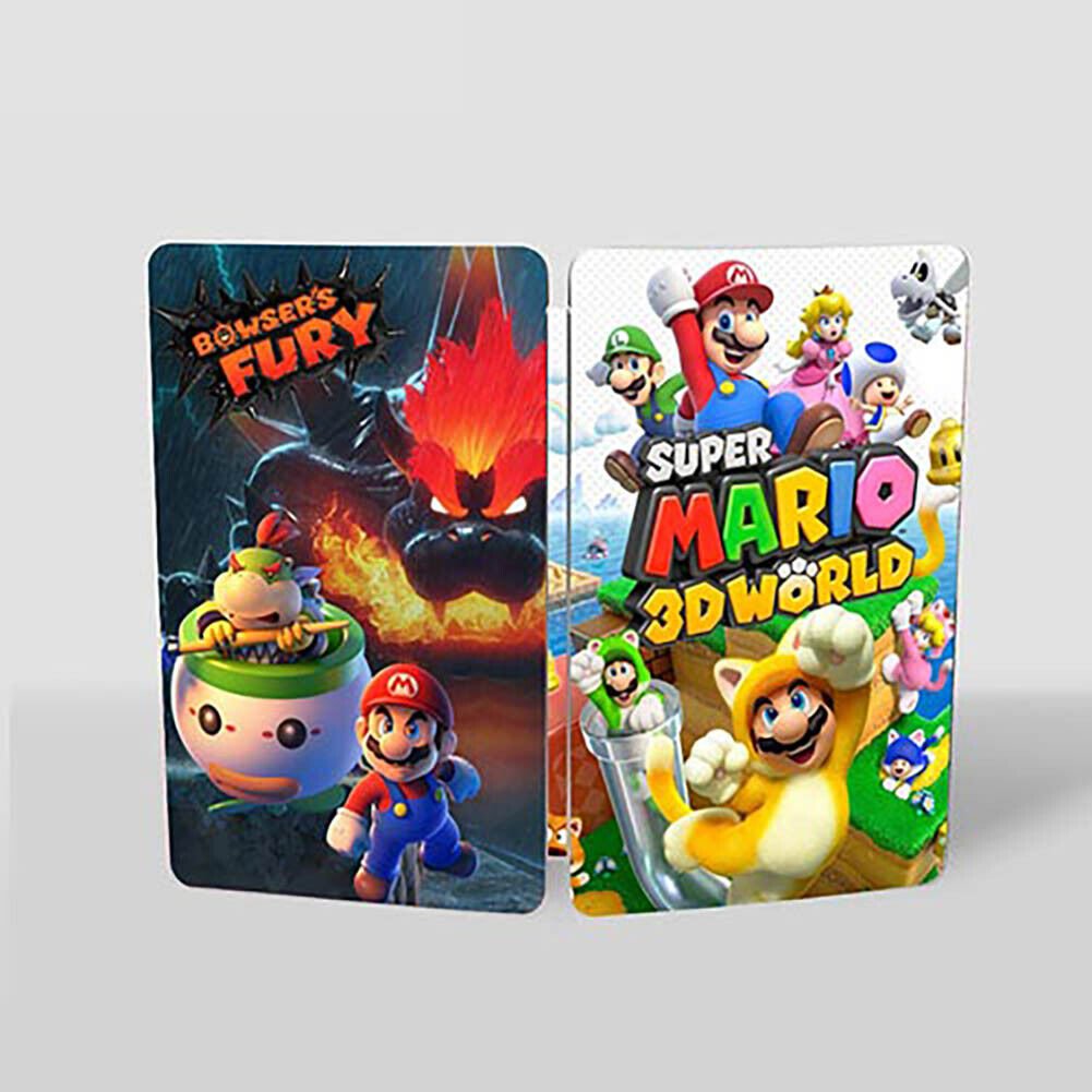 New Limited Edition Super Mario 3D Steelbook Custom Made For Nintendo ...
