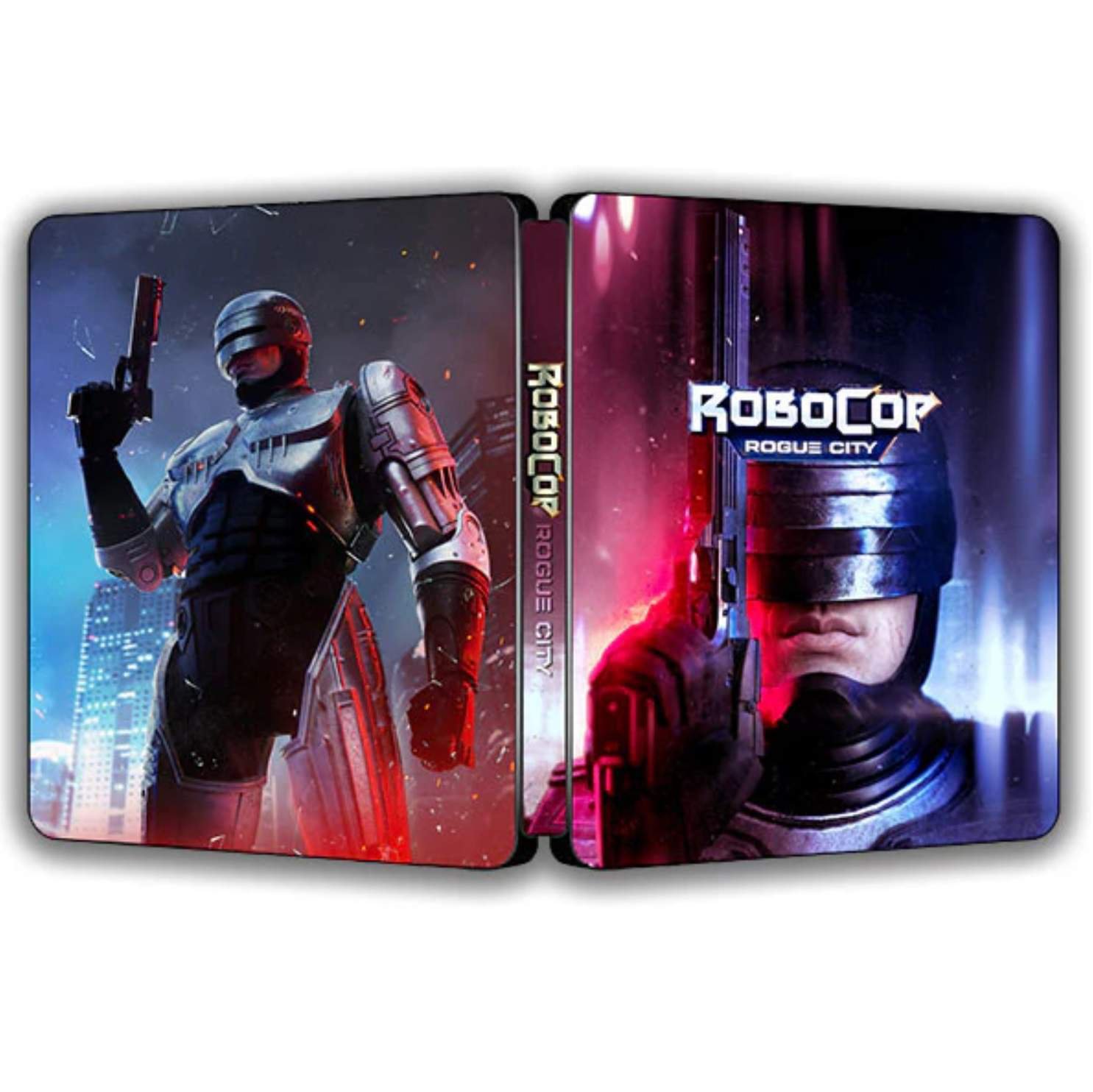 New Limited Robocop Rogue City DayOne Edition G2 Steelbook Case Custom Made