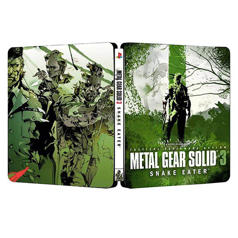 Metal Gear Solid3 Snake Eater MGS3 PS Limited Edition Steelbook Case ...
