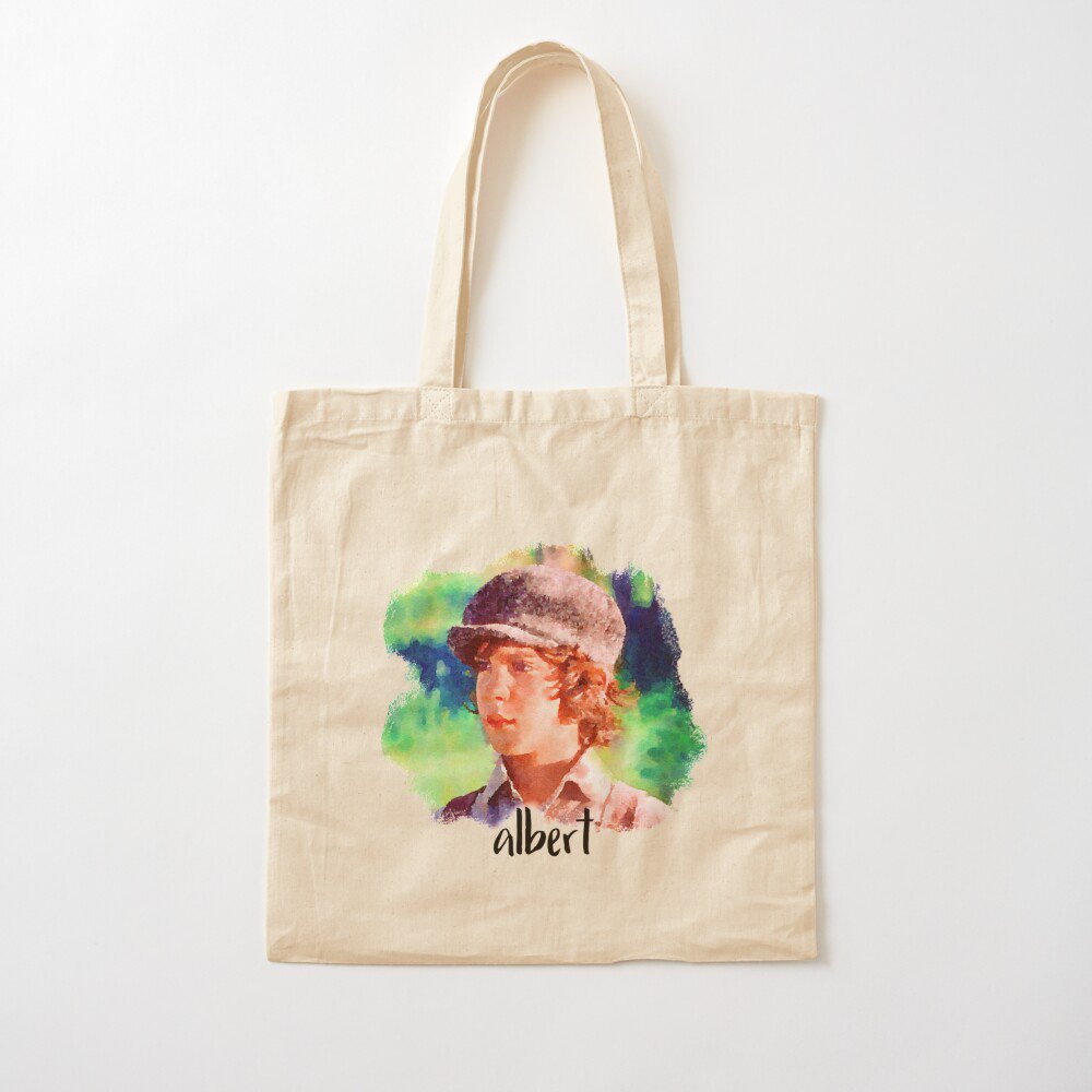Albert Ingalls Young Little House On The Prairie Tote Bag