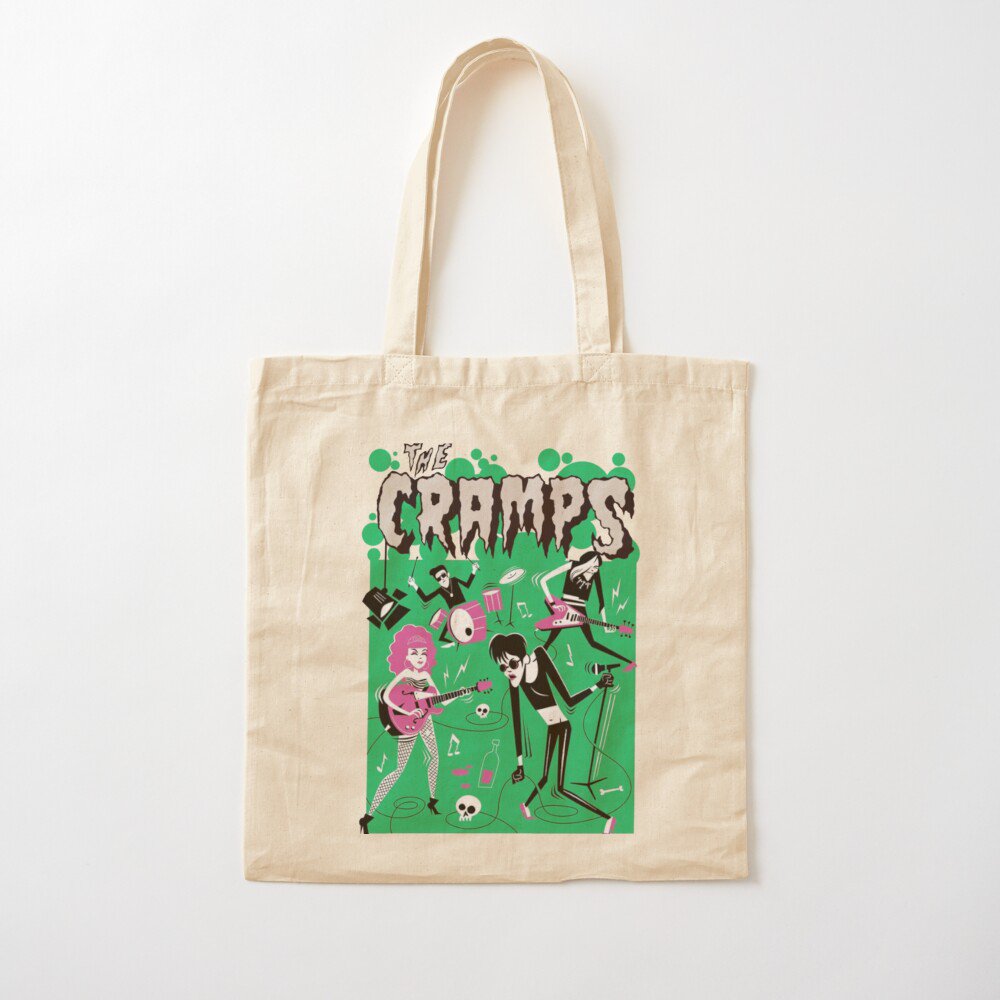 Greatest Of The Cramps Retro 80S Style For Fans Tote Bag Greatest Of The Cramps Retro 80S Style For Fans Tote Bag