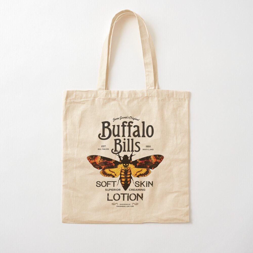 Silence Of The Lambs - Buffalo Bills Alternate Moth Variant Tote Bag