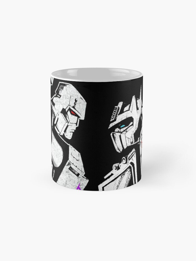 Optimus Prime Megatron Transformers Color Coffee Mug
