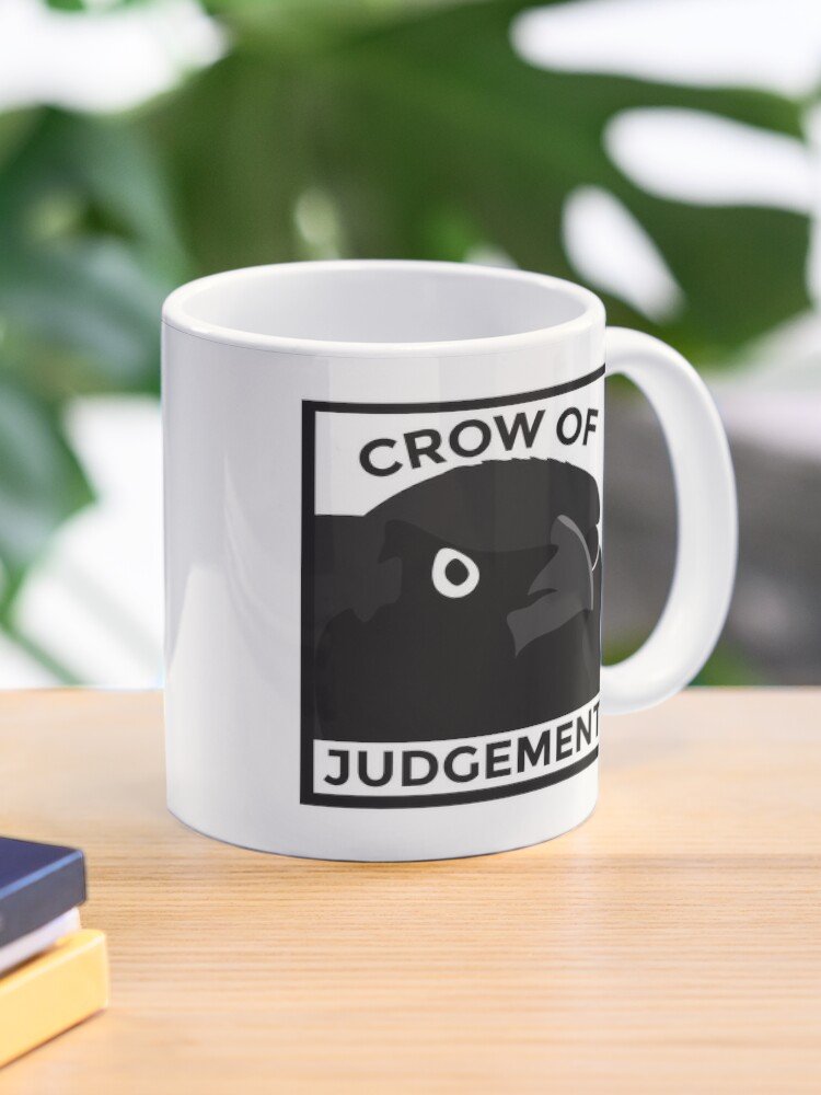 Crow Of Judgement Meme Coffee Mug