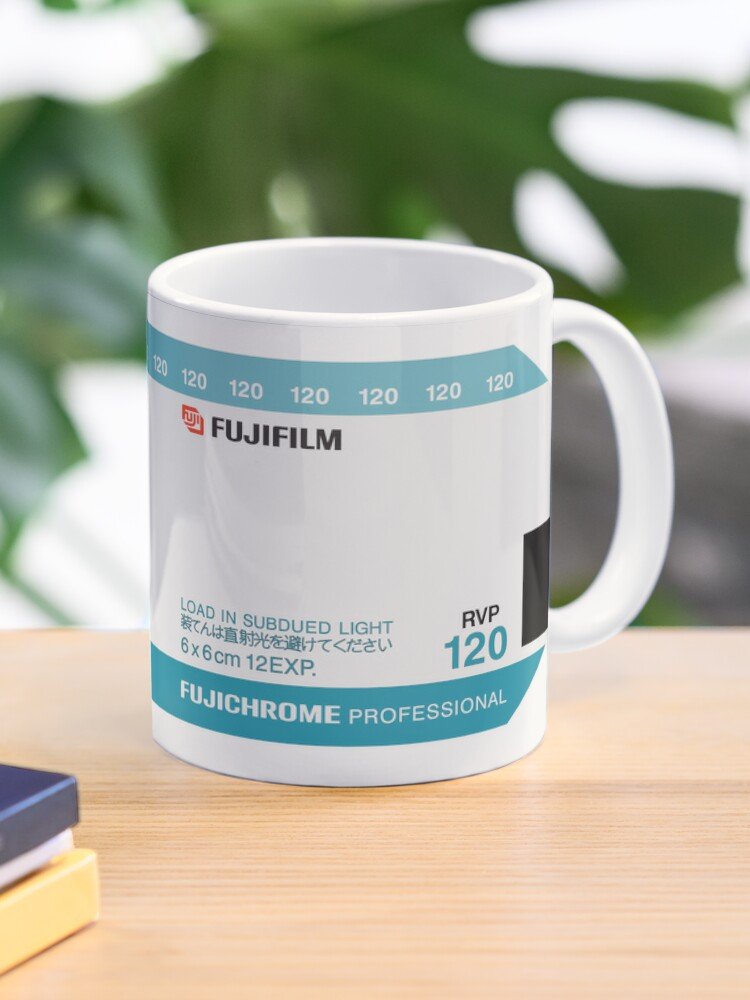 Fujichrome Medium Format Backing Paper Coffee Mug
