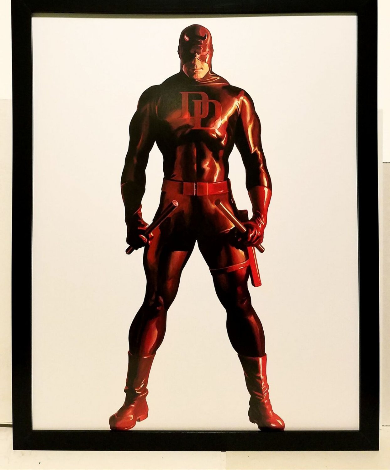 Daredevil Timeless by Alex Ross FRAMED 11x14 Art Print Marvel Comics Poster