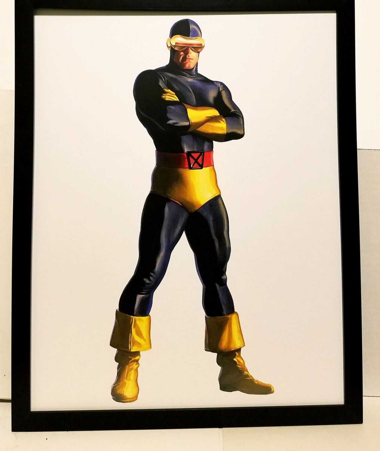 Cyclops X-Men Timeless by Alex Ross FRAMED 11x14 Art Print Marvel ...