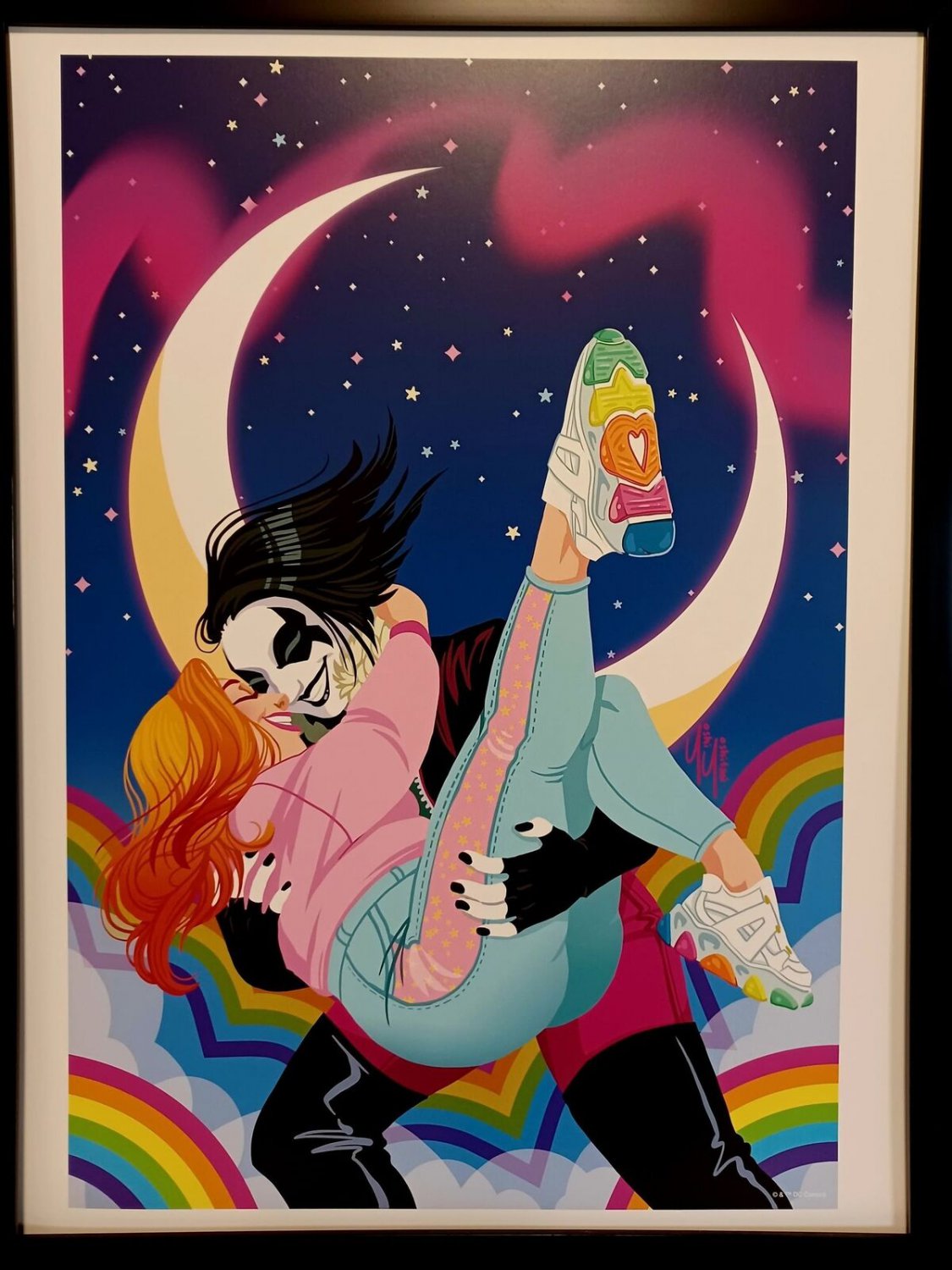 Lobo's daughter Crush by Yoshi Yoshitani FRAMED 12x16 LGBTQ Art Print ...