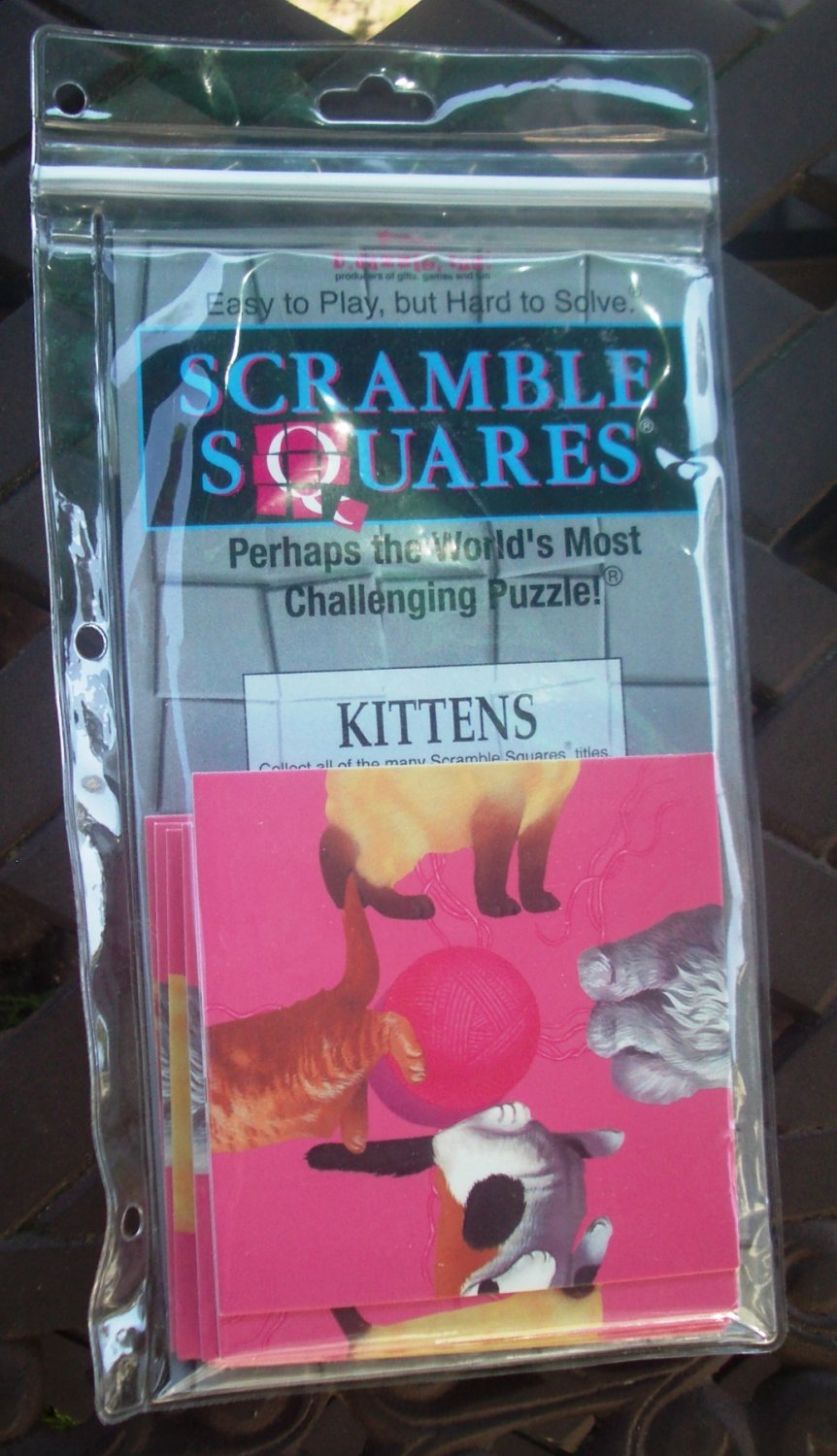 Scramble Squares: Kittens Ingenious Cat Puzzle Fun for Ages 4 to 104 ...