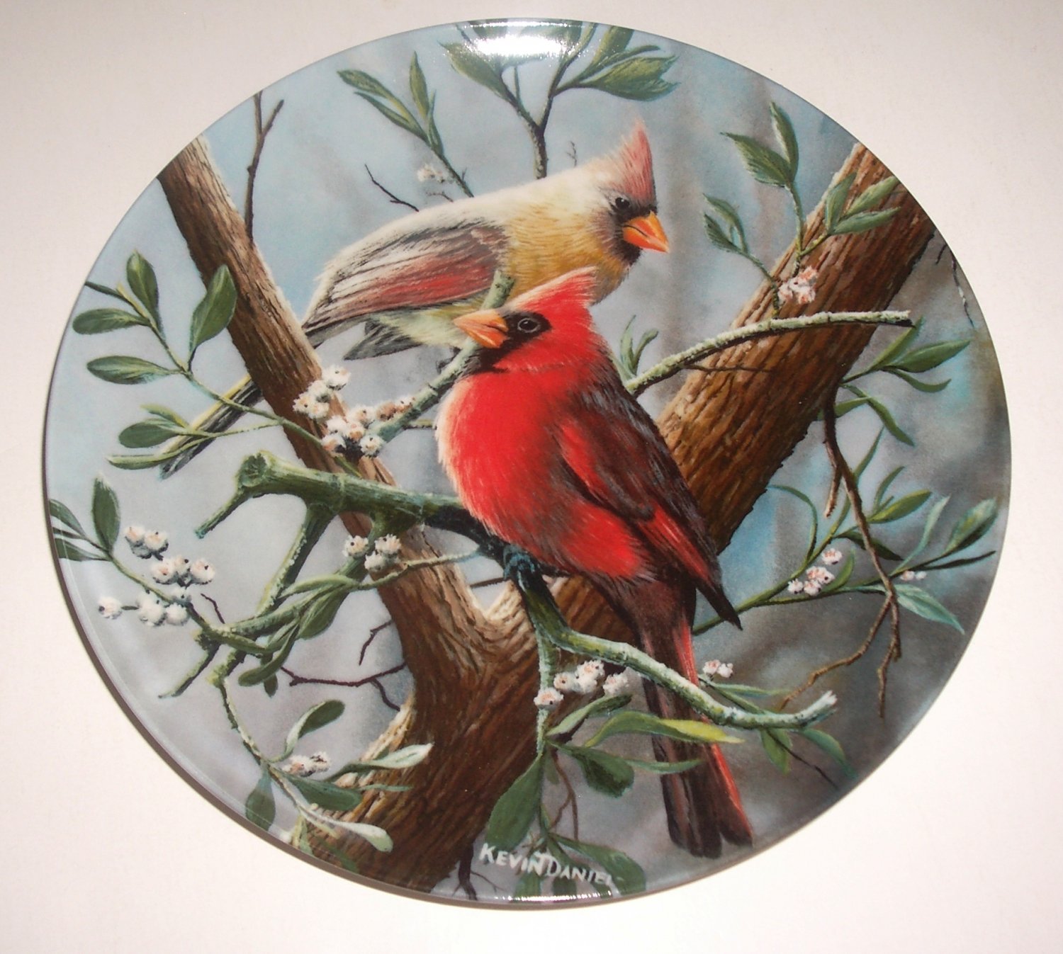 Cardinal by Kevin Daniel First Plate Birds of Your Garden Collection ...