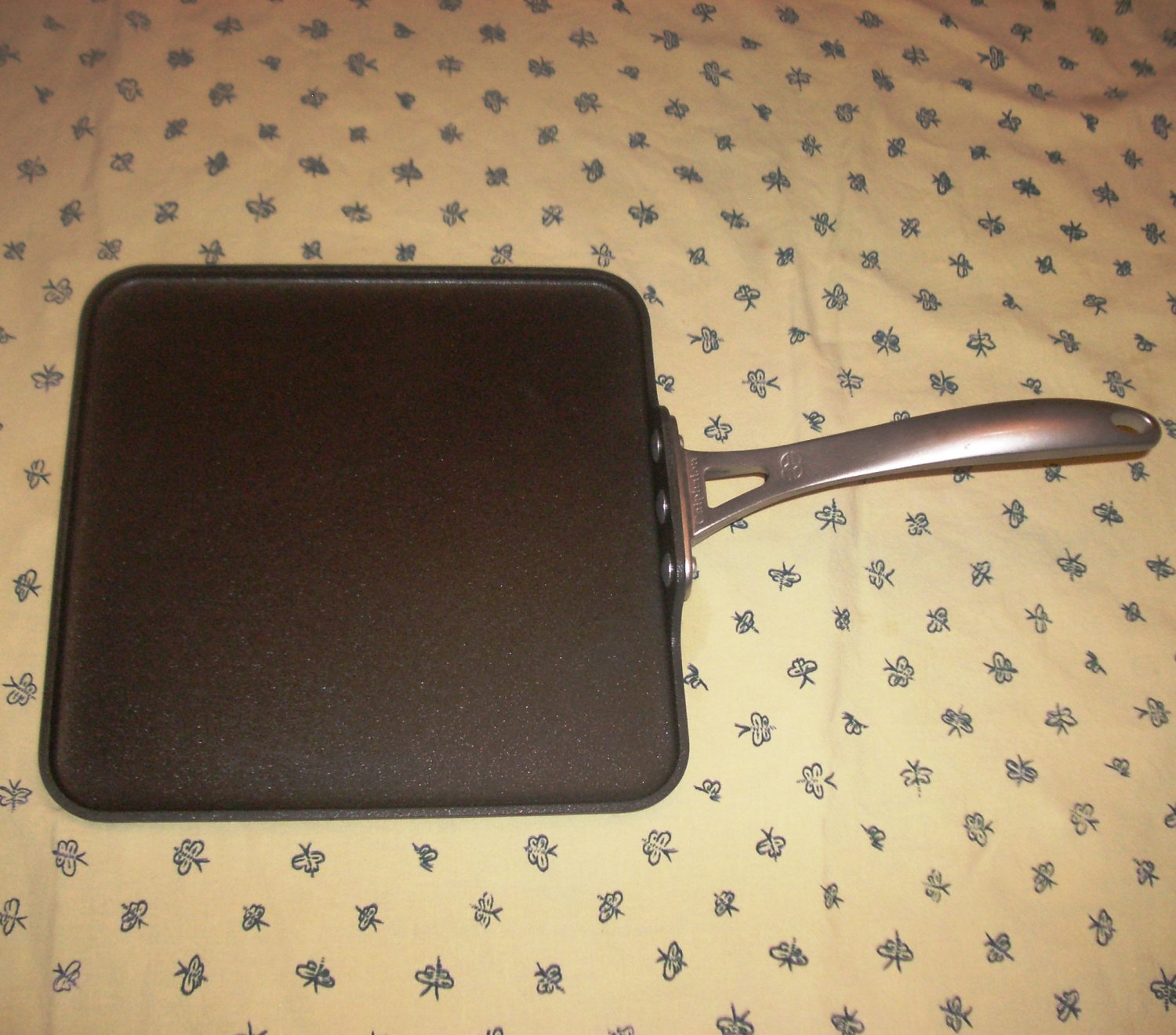 Calphalon Nonstick 11-Inch Square Griddle Pan #1211 Anodized Aluminum ...