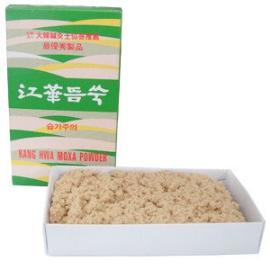 Korean moxibustion moxa powder from Ganghwa island