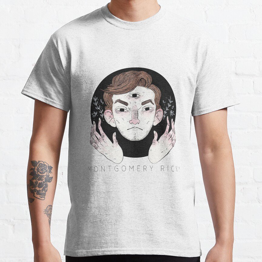 Montgomery Ricky Album Cover White Classic T-Shirt Sweatshirt Hoodie ...