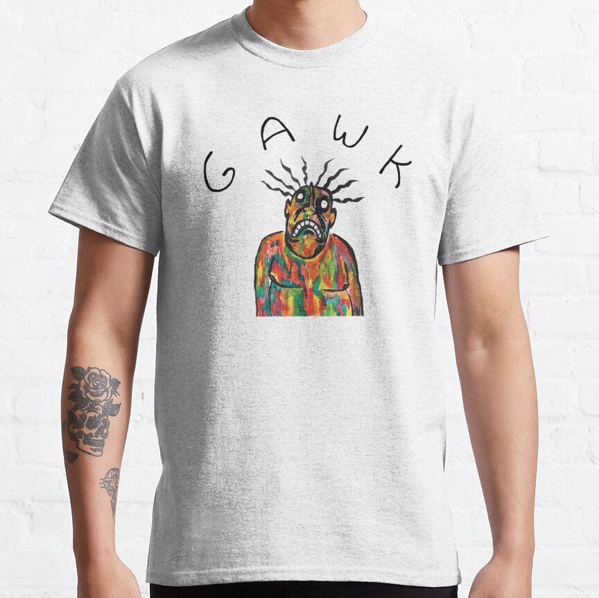 Vundabar Gawk Album Cover Art Classic T-Shirt Sweatshirt Hoodie For Men ...