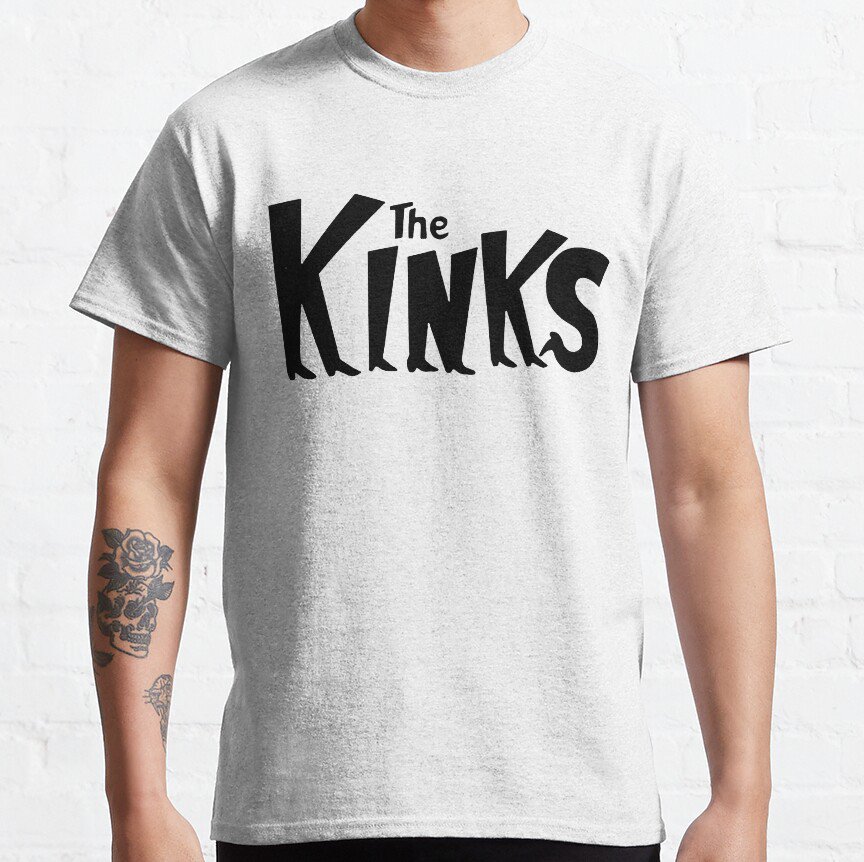 Retro Funny Art Love Rock Band The Kinks Classic T-Shirt Sweatshirt ...