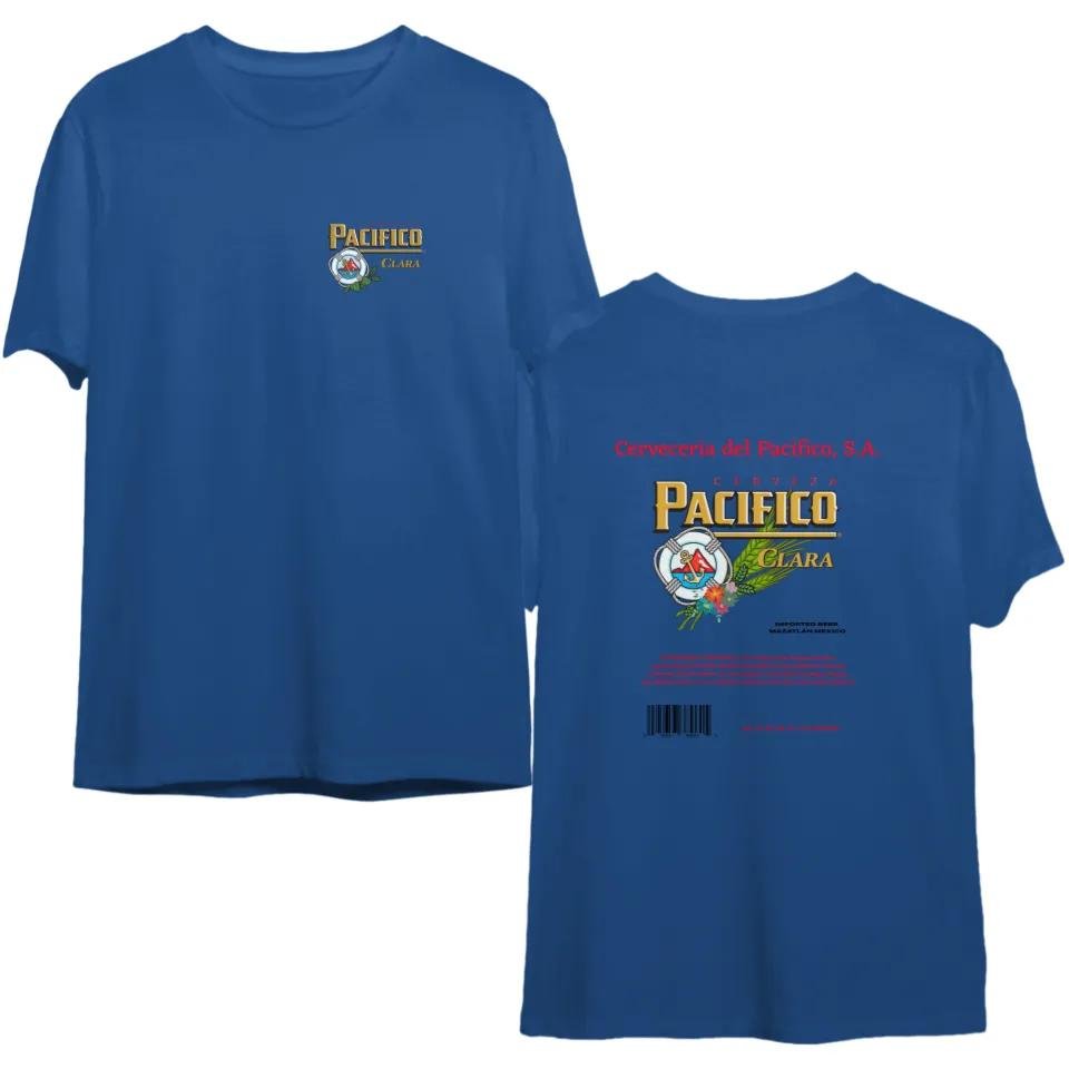 Cerveza Pacfico Clara Shirt, Pacifico Beer T-Shirt, Beach Shirt ...