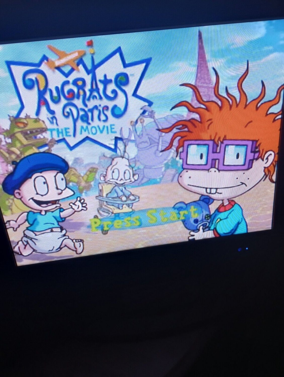 Nintendo 64 Rugrats in Paris & Rugrats Scavenger Hunt - Authentic N64