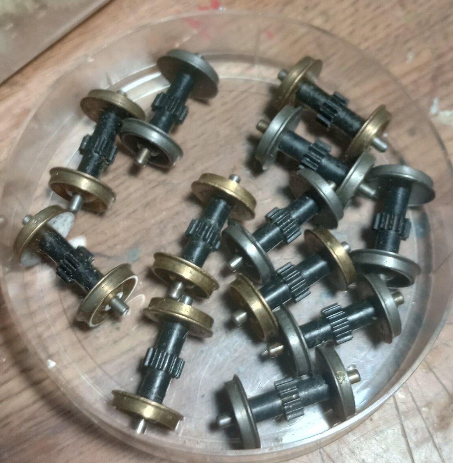 Vintage Athearn Bluebox Ho Scale Locomotive Wheels Lot Of 12