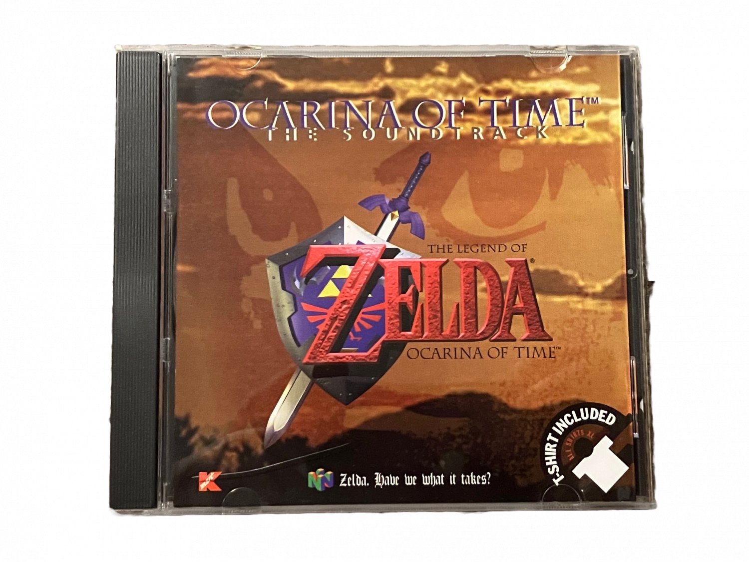 The Legend of Zelda Ocarina of Time Video Game Soundtrack Used CD
