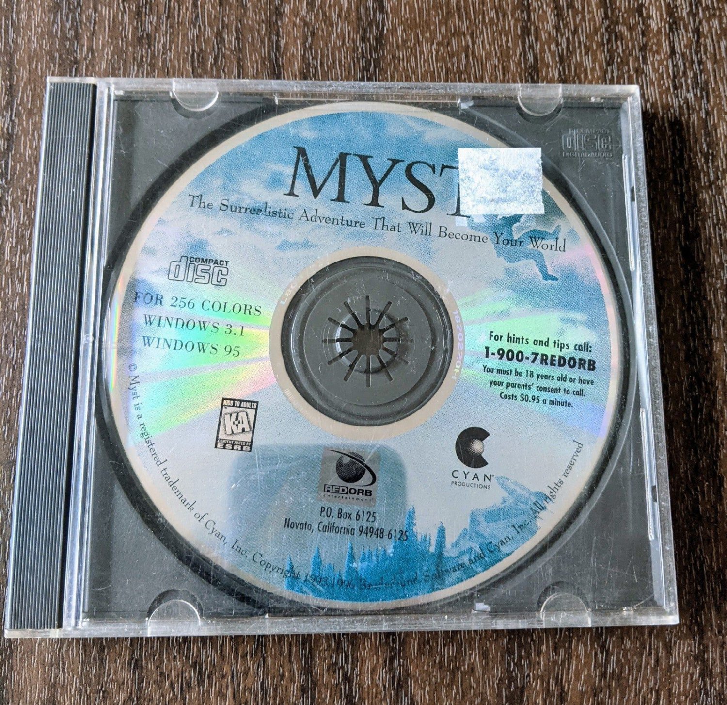 Myst PC Game