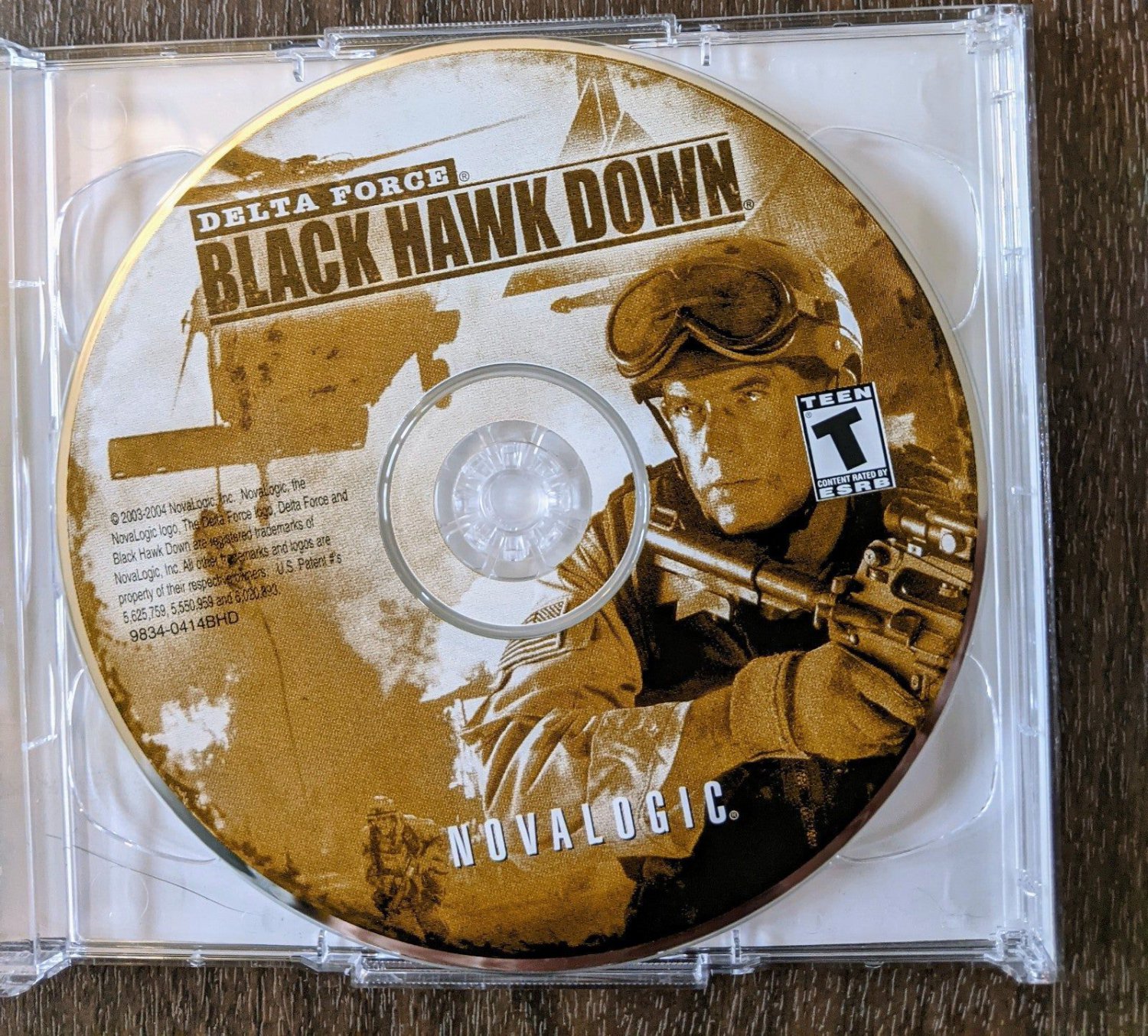 Black Hawk Down Platinum Pack - Box, Manual and Delta Force CD only