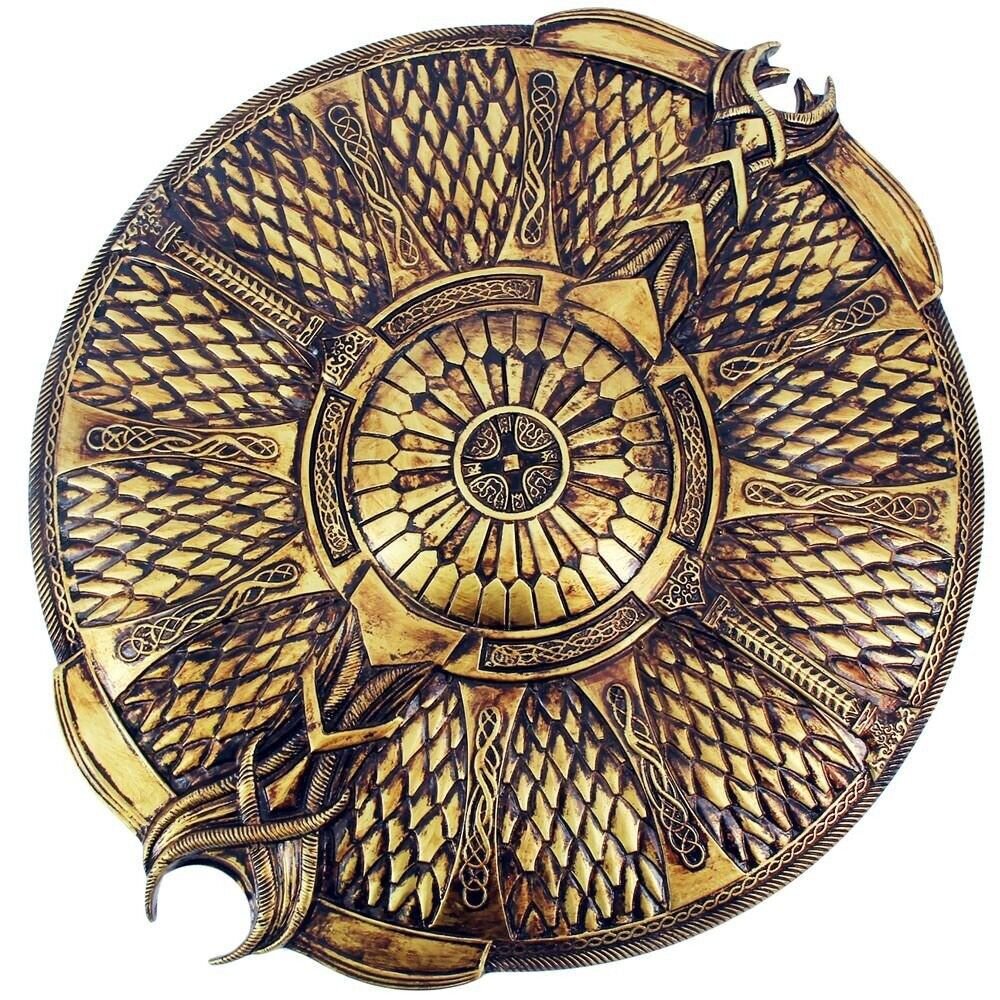 God of War Kratos Leviathan Guardian Cosplay Costume Shield (27").