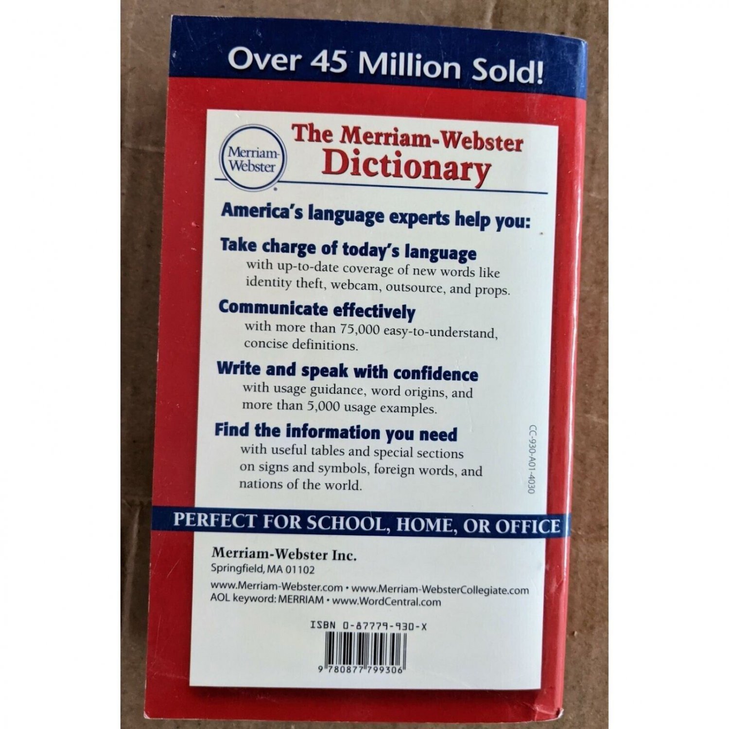 The Merriam-Webster Dictionary