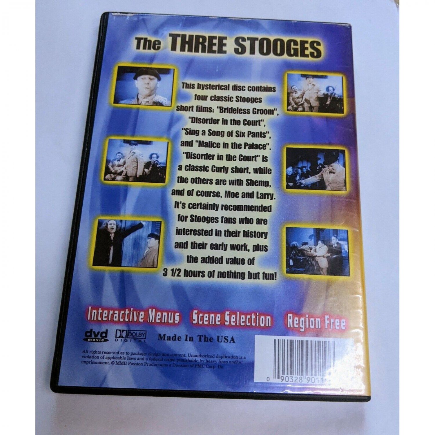 The Three Stooges DVD TV Show