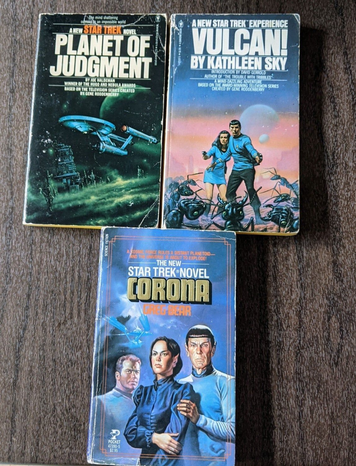 Star Trek Captain Kirk Book Set of 3