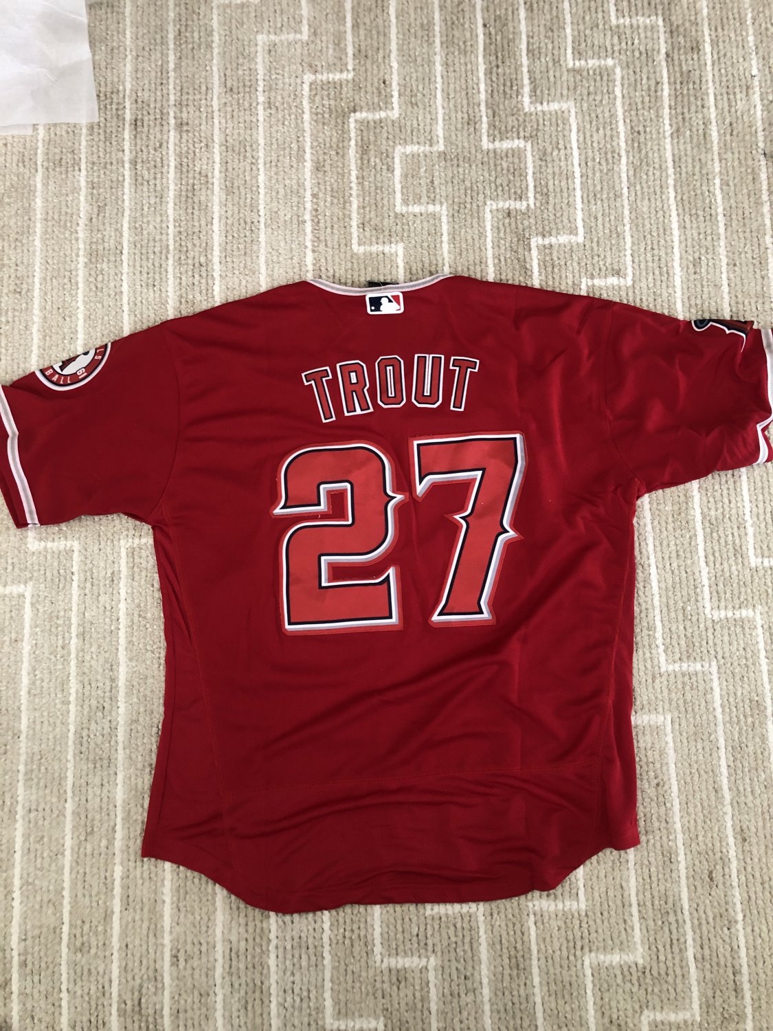 LA angels Mike Trout Jersey Red color