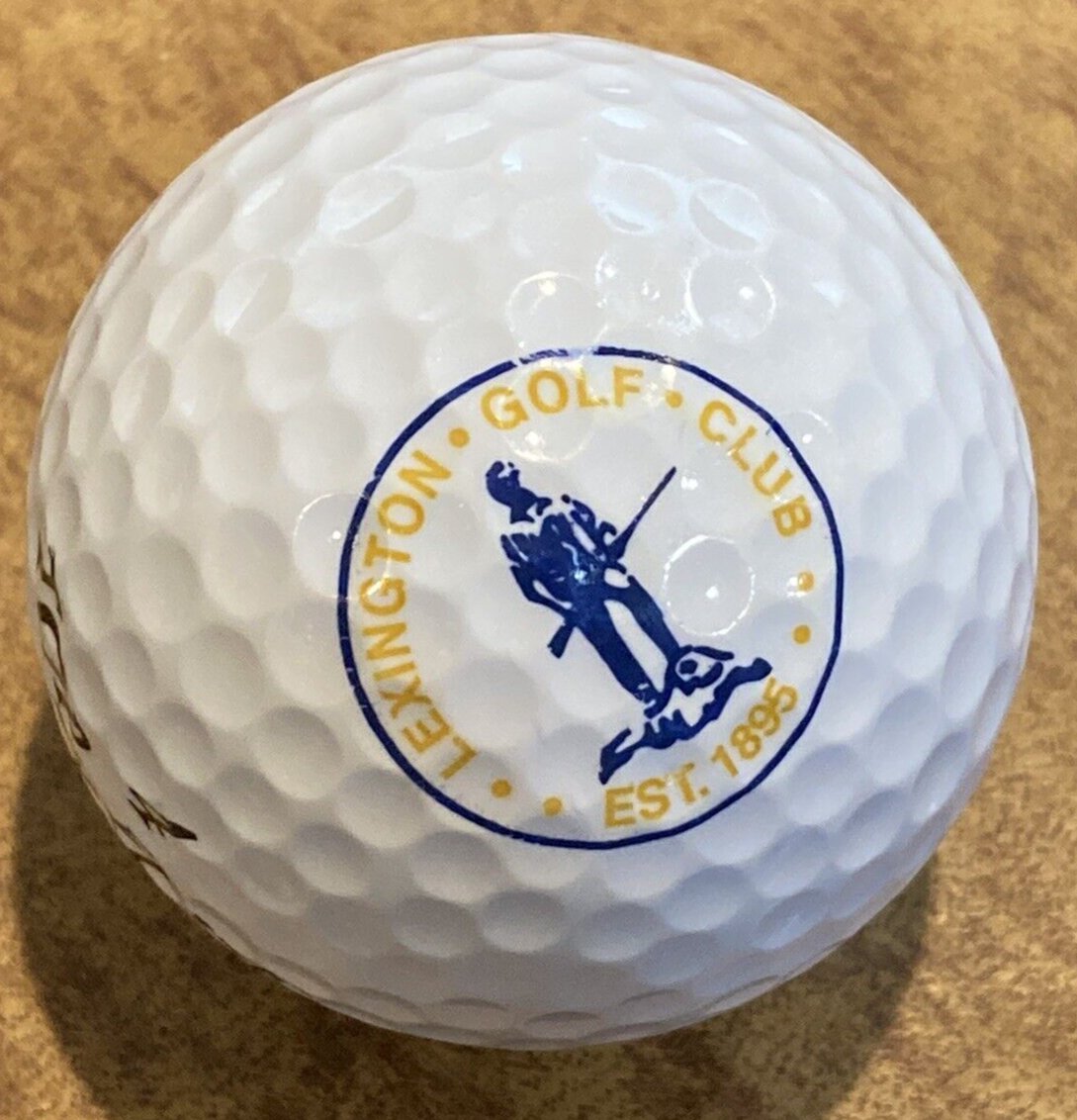 Lexington Golf Club Logo Golf Ball Lexington, MA 1895