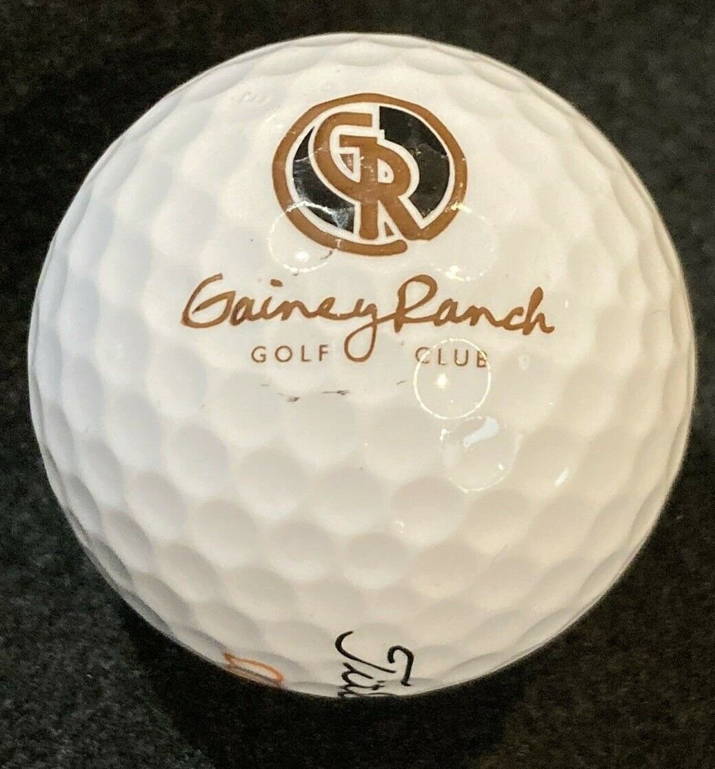 Gainey Ranch Golf Club Logo Golf Ball Titleist Velocity 00 Scottsdale AZ