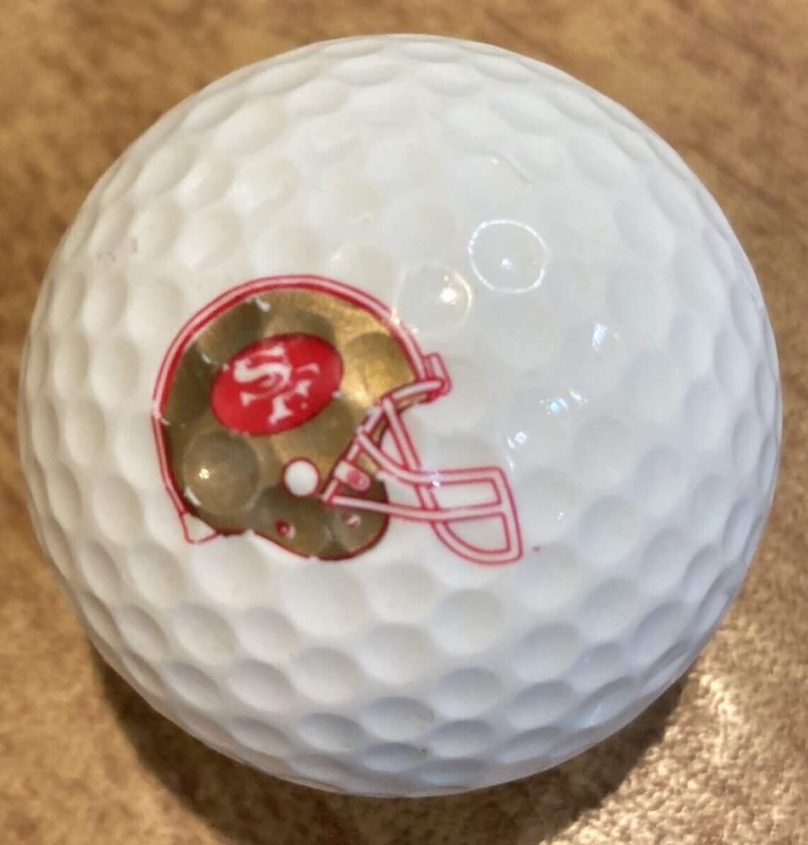 Vintage San Francisco 49ers Logo Golf Ball Wilson N.F.L.