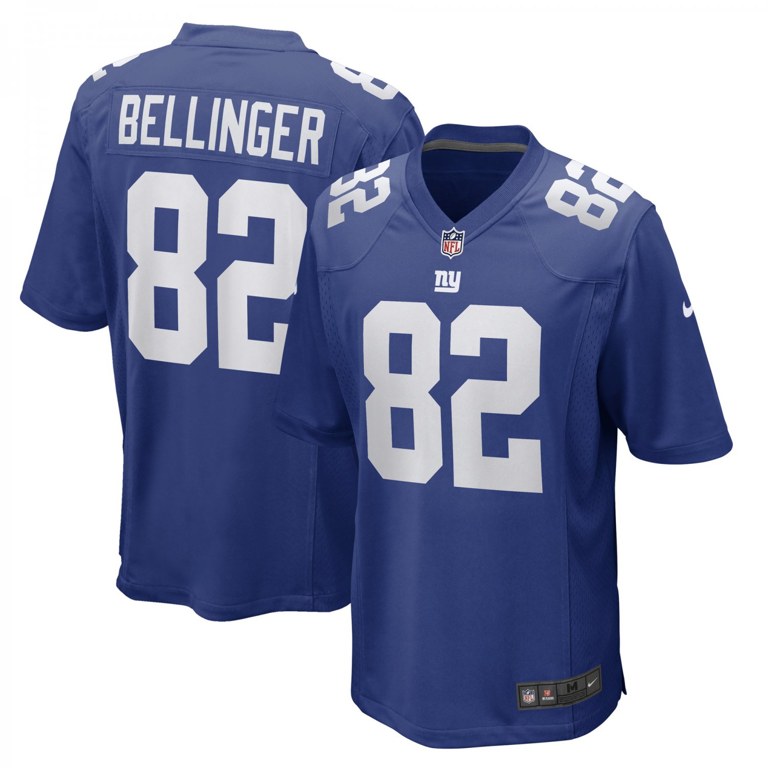 Daniel Bellinger New York GiantsGame Player Jersey - Royal