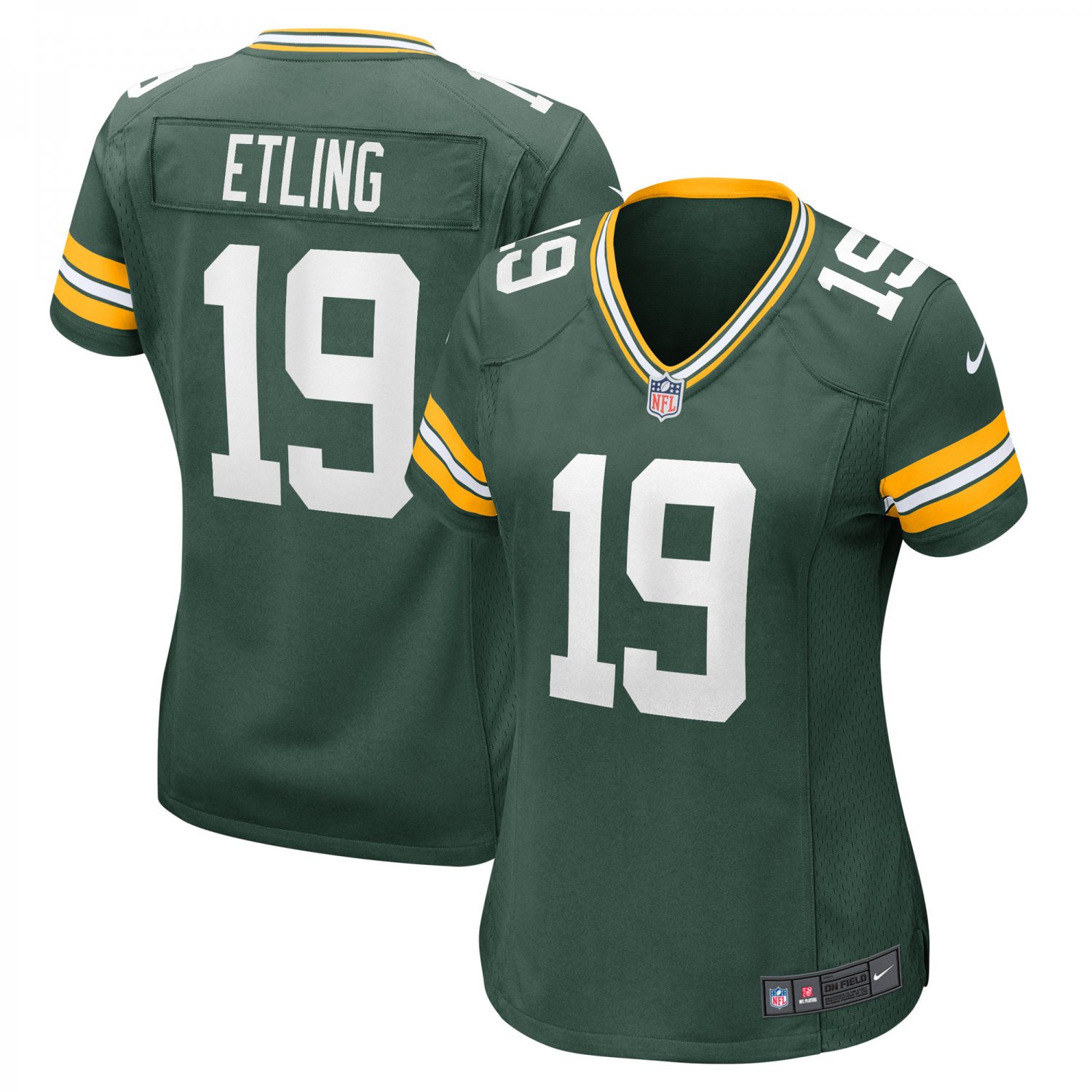 Danny Etling Green Bay Packers Women's Game Player Jersey - Green
