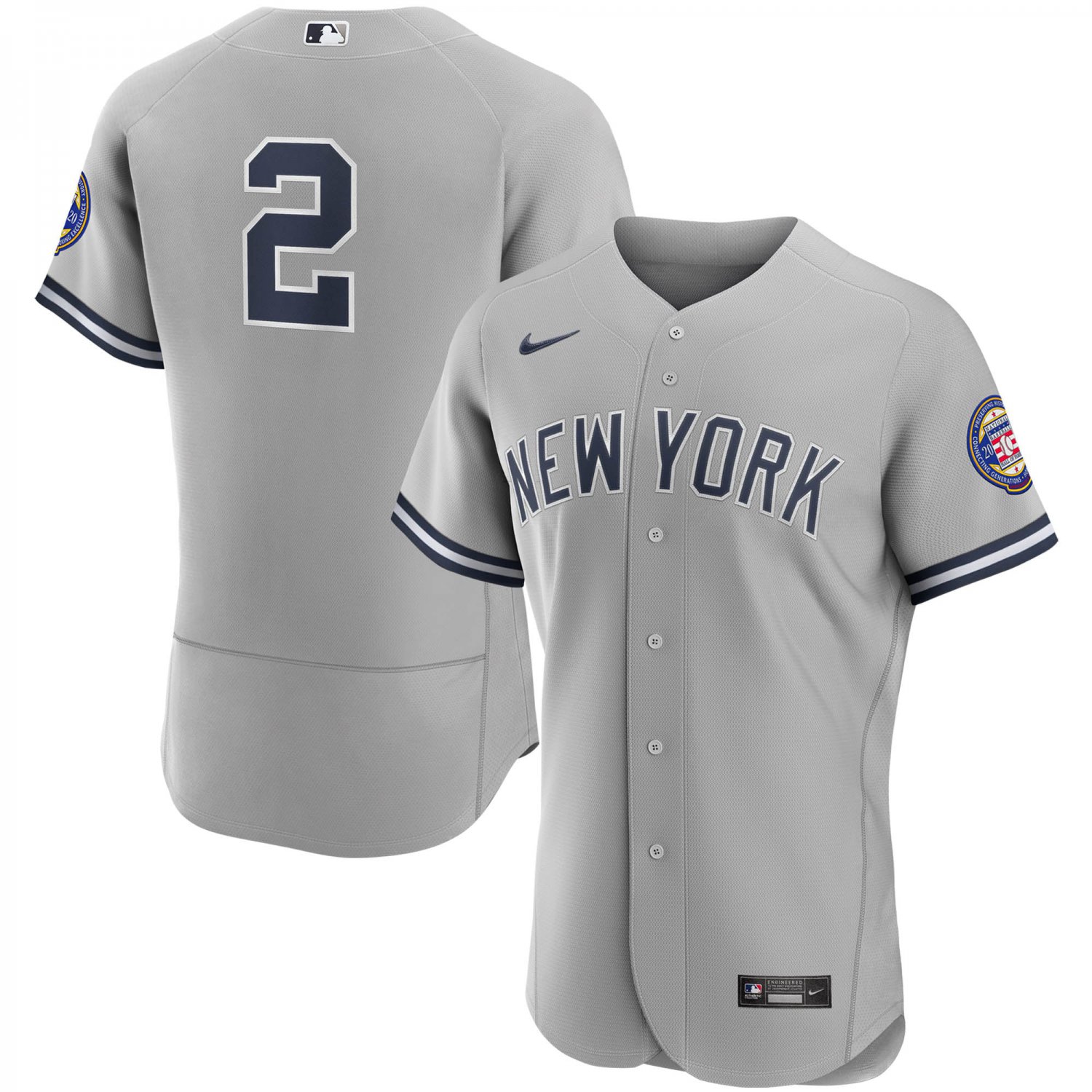 Derek Jeter New York Yankees2020 Hall of Fame Induction Road Authentic ...