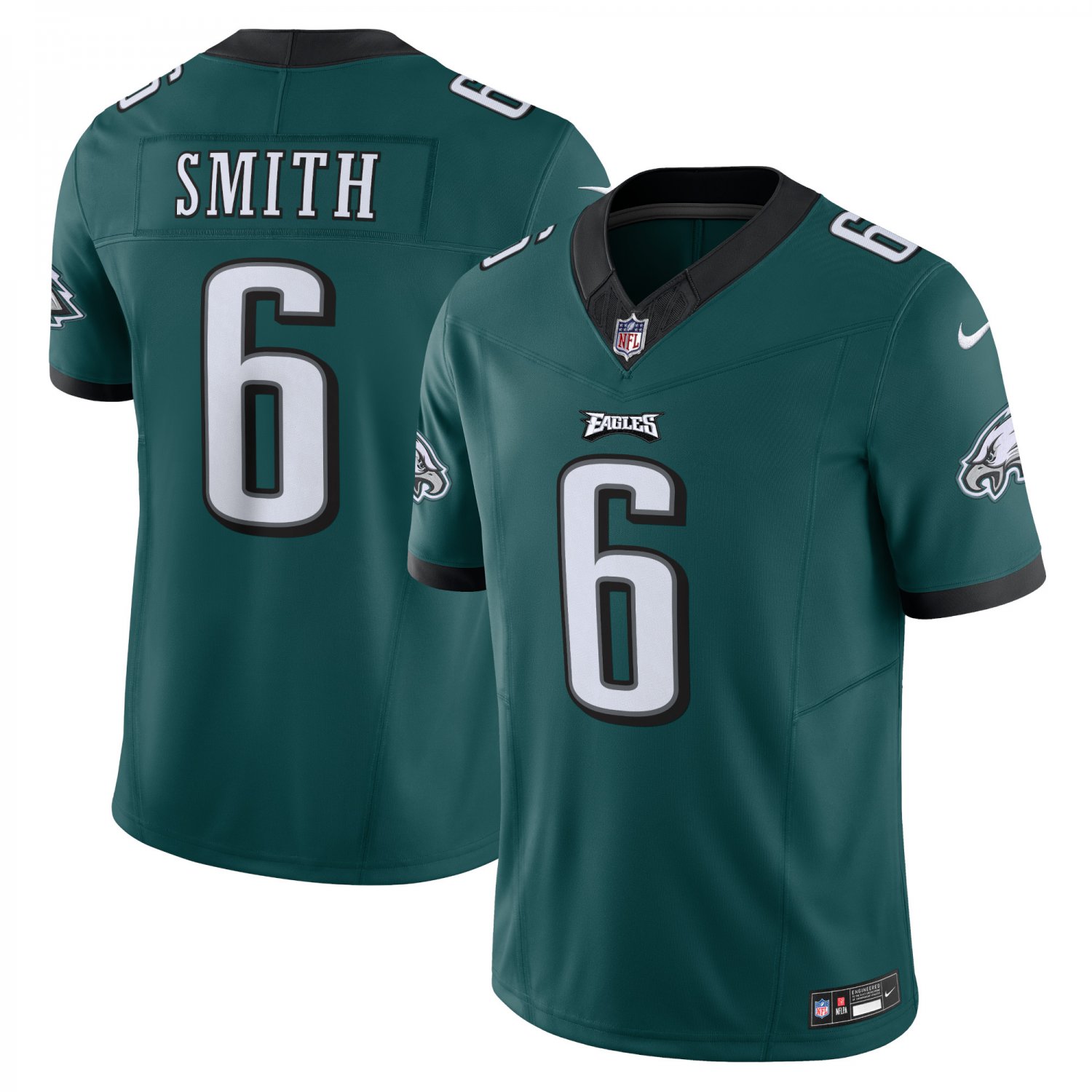 DeVonta Smith Philadelphia EaglesVapor F.U.S.E. Limited Jersey - Green