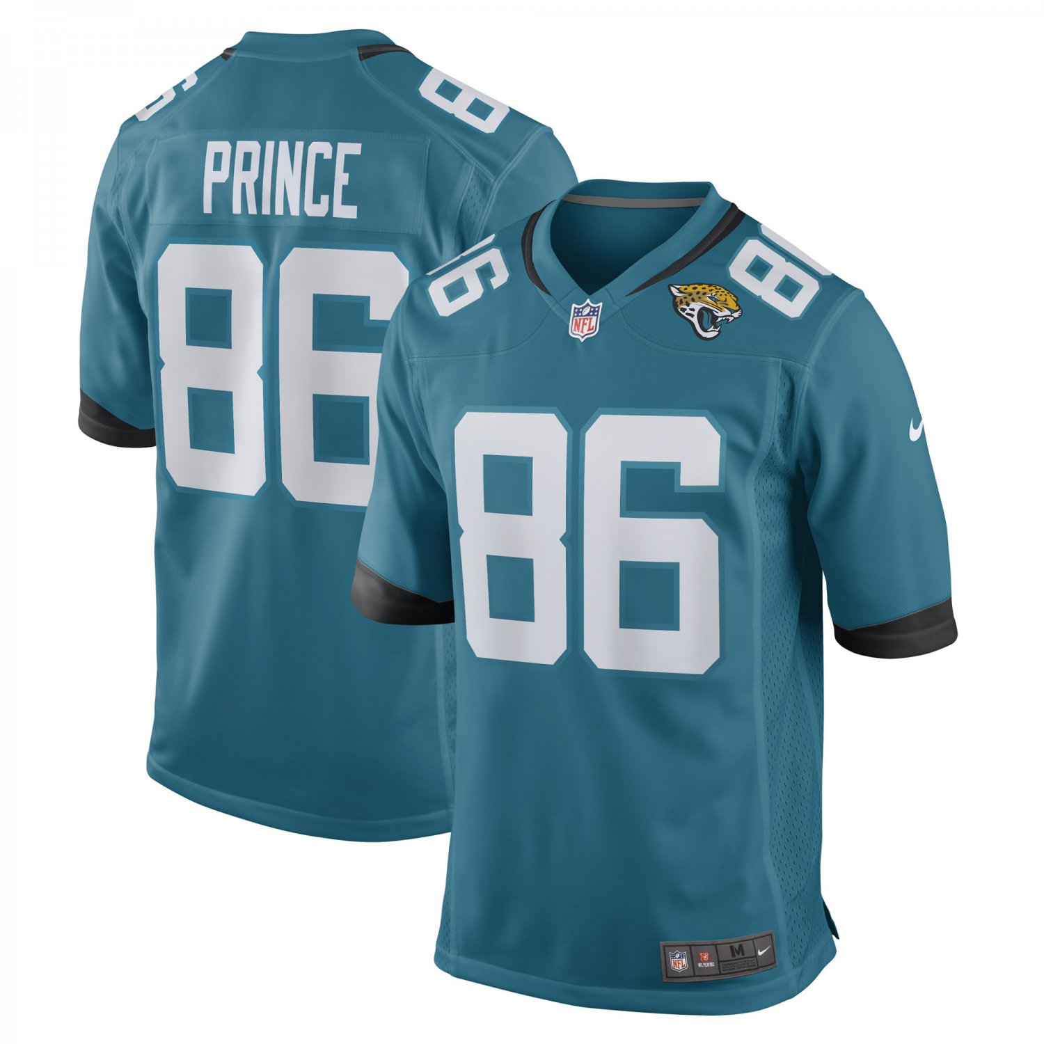 Gerrit Prince Jacksonville JaguarsTeam Game Player Jersey - Teal