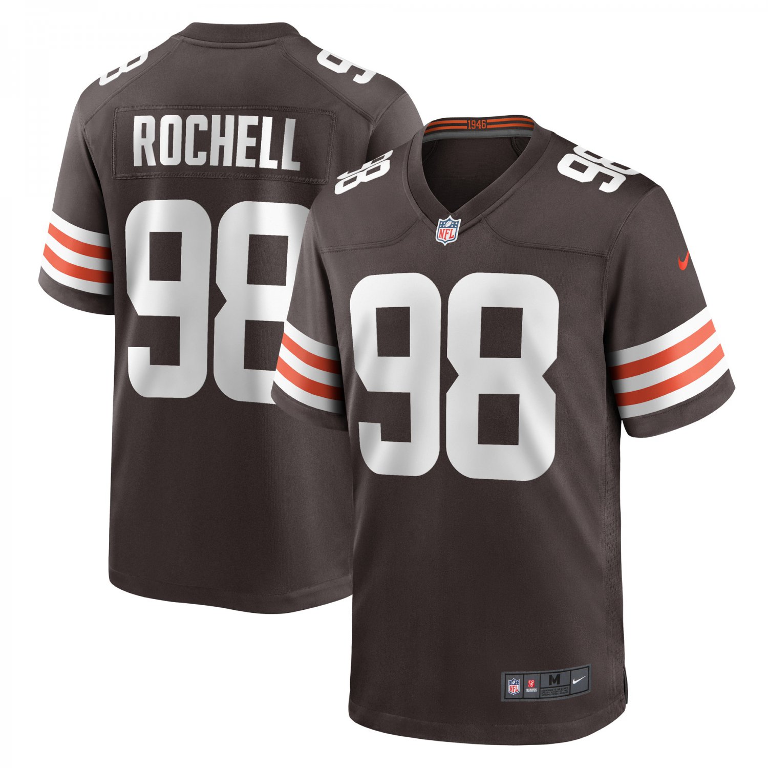 Isaac Rochell Cleveland BrownsGame Player Jersey - Brown