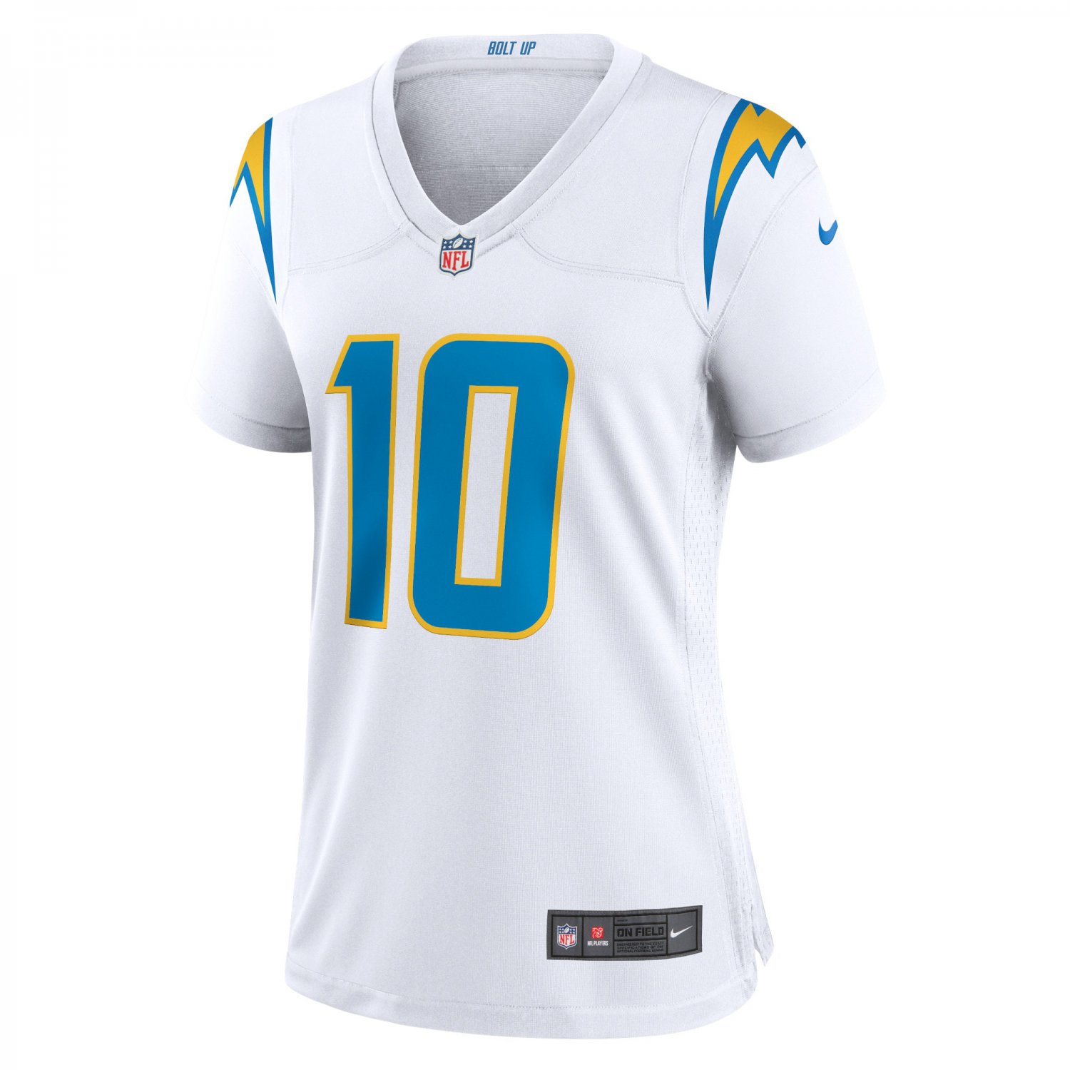 Justin Herbert Los Angeles Chargers Women's Game Jersey - White