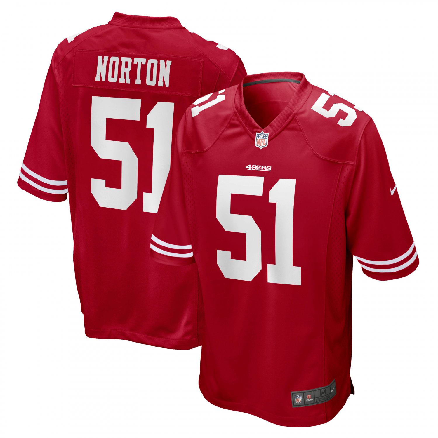 Ken Norton Jr. San Francisco 49ersRetired Player Jersey - Scarlet