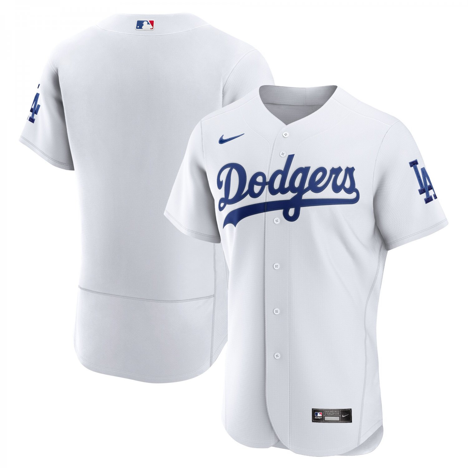 Los Angeles DodgersHome Authentic Team Jersey - White