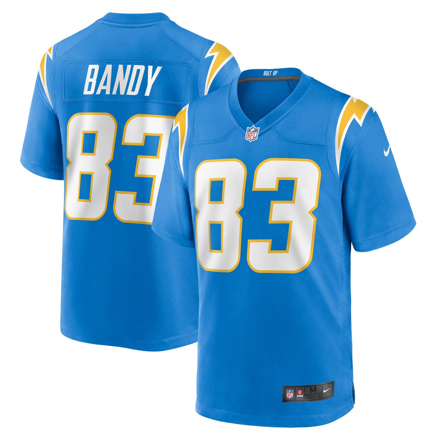 Michael Bandy Los Angeles ChargersPlayer Game Jersey - Powder Blue