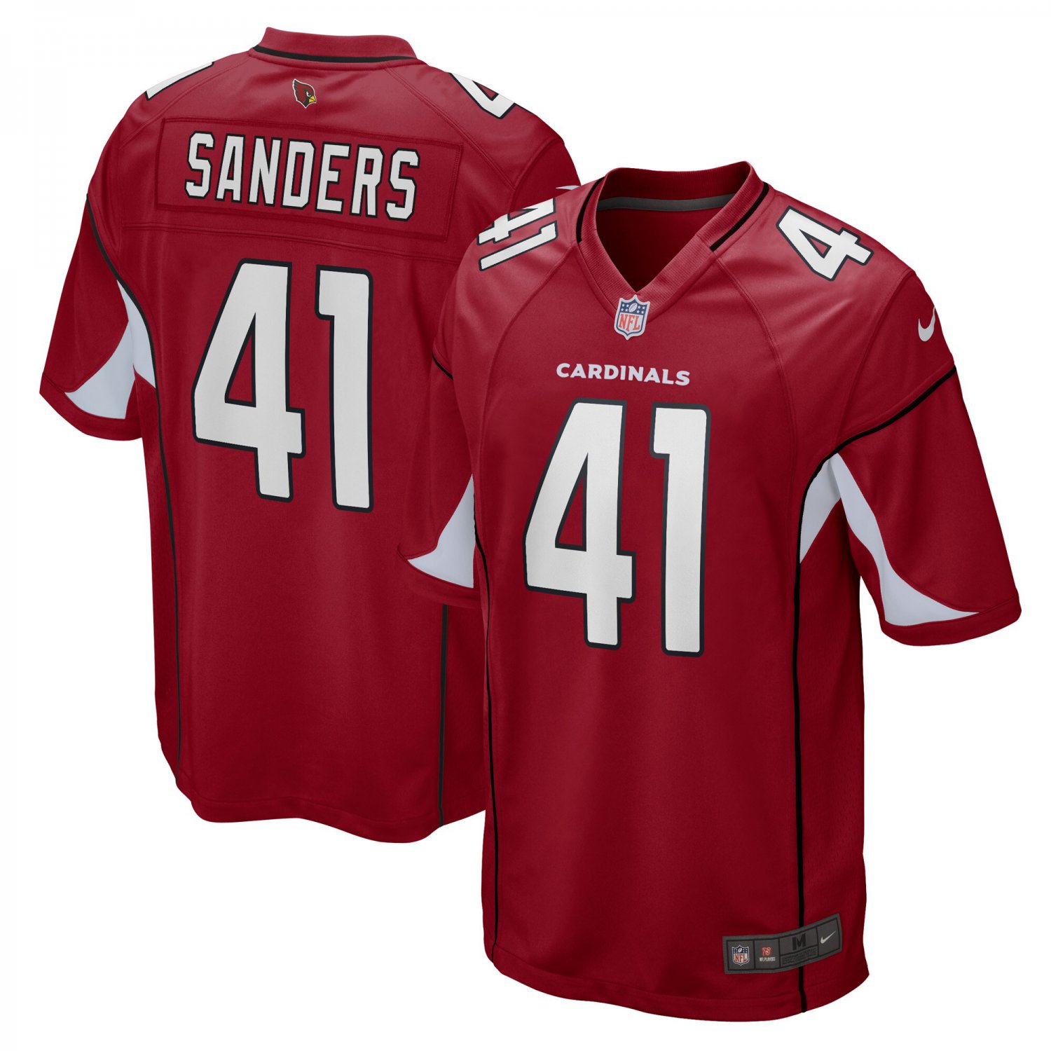 Myjai Sanders Arizona CardinalsGame Player Jersey - Cardinal