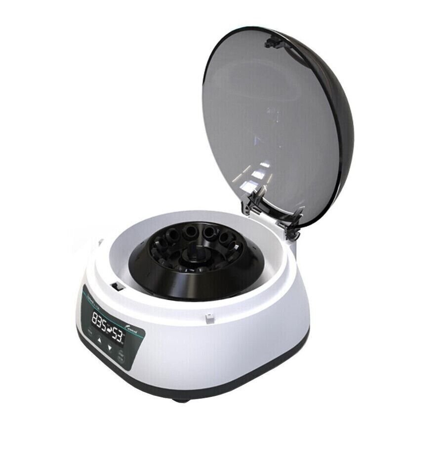 Lab Fish Mini Centrifuge Machine 3-in-1 Rotor PCR Blood Microcentrifuge ...